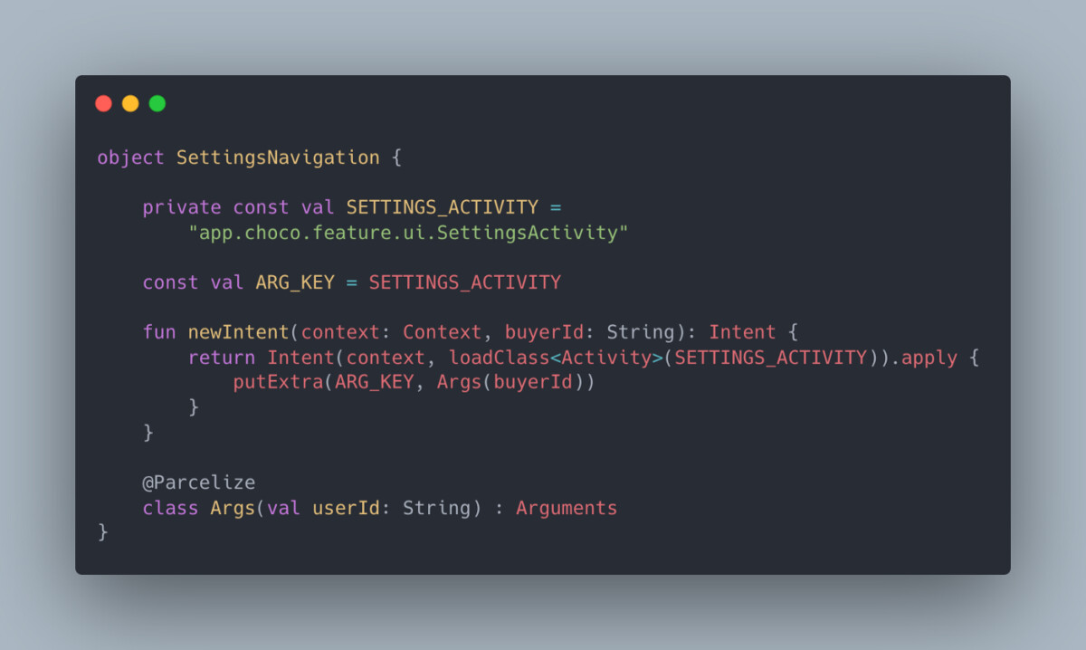Multi-module Navigation Implementation