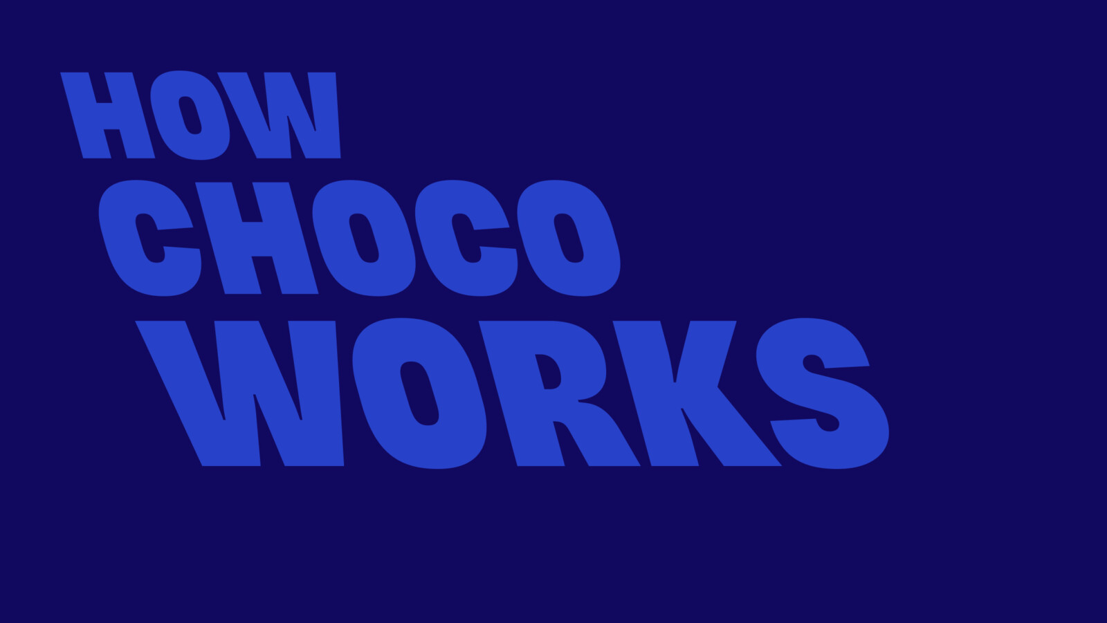 Choco - Simplify your restaurant operations today!